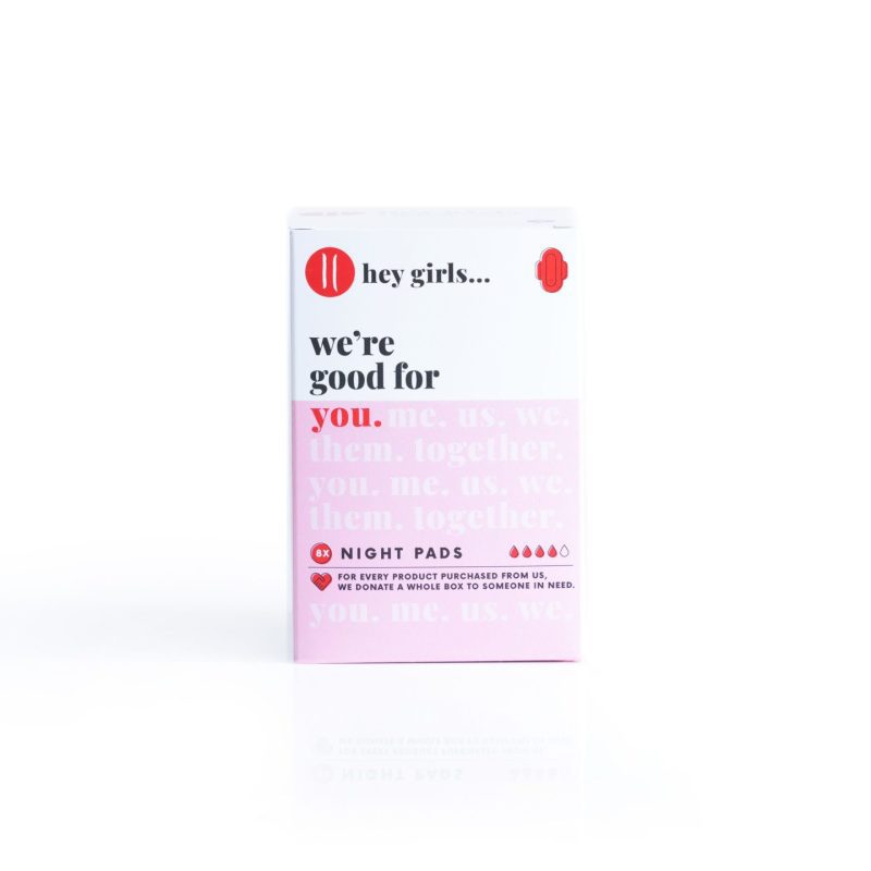 Period Pads | Night Pads | Hey Girls | Period Product Social Enterprise