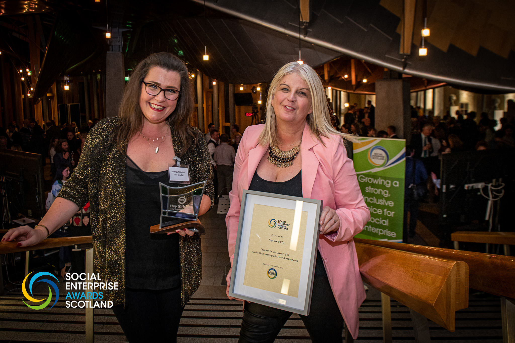 Hey Girls named Social Enterprise of the Year 2022