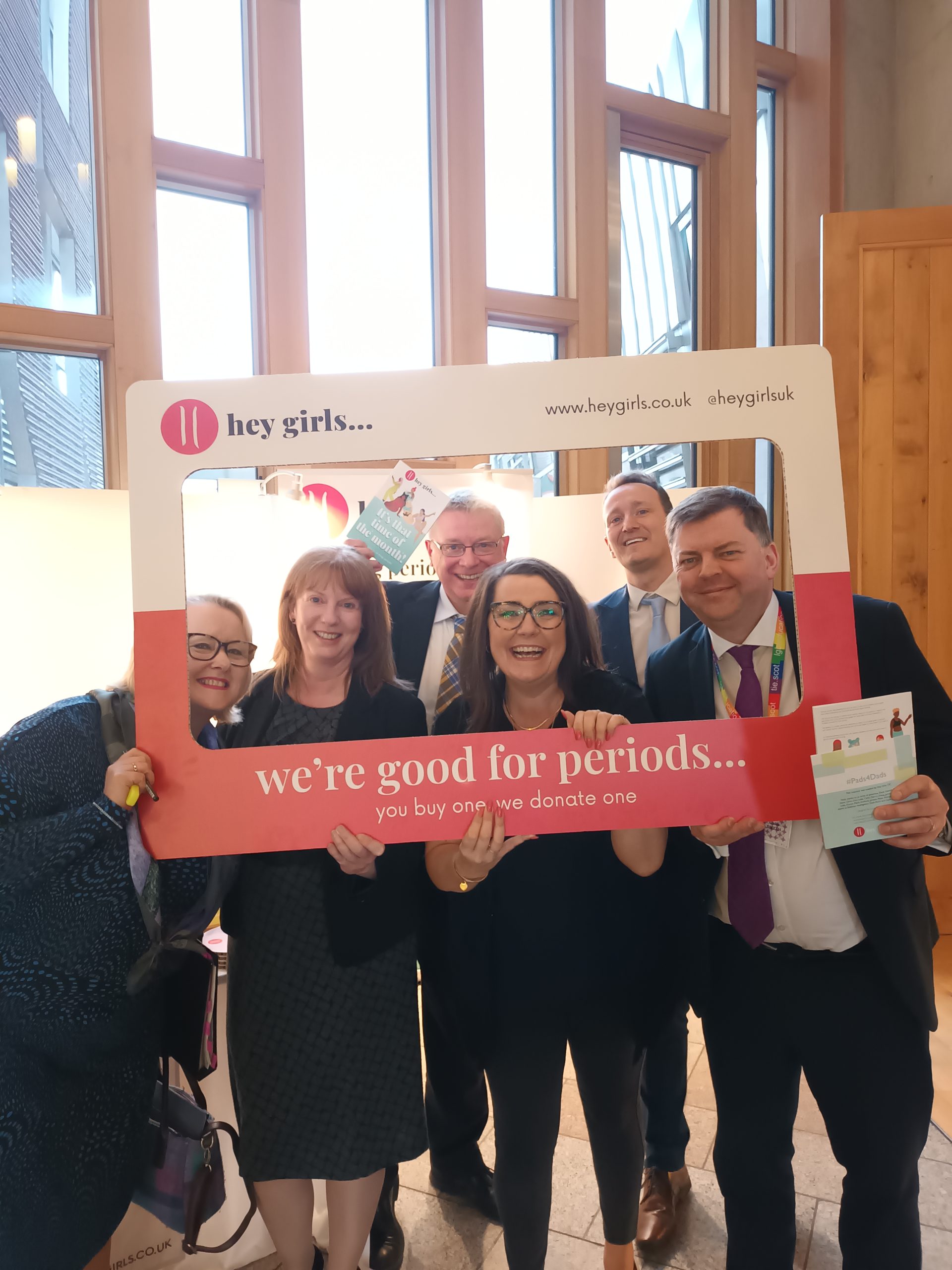 Hey Girls team wows at three-day parliament event - Hey Girls