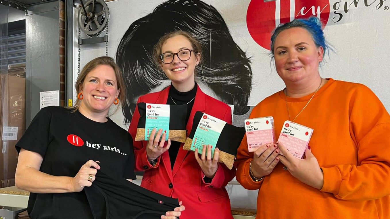 Eliminating period poverty across Norfolk - Hey Girls